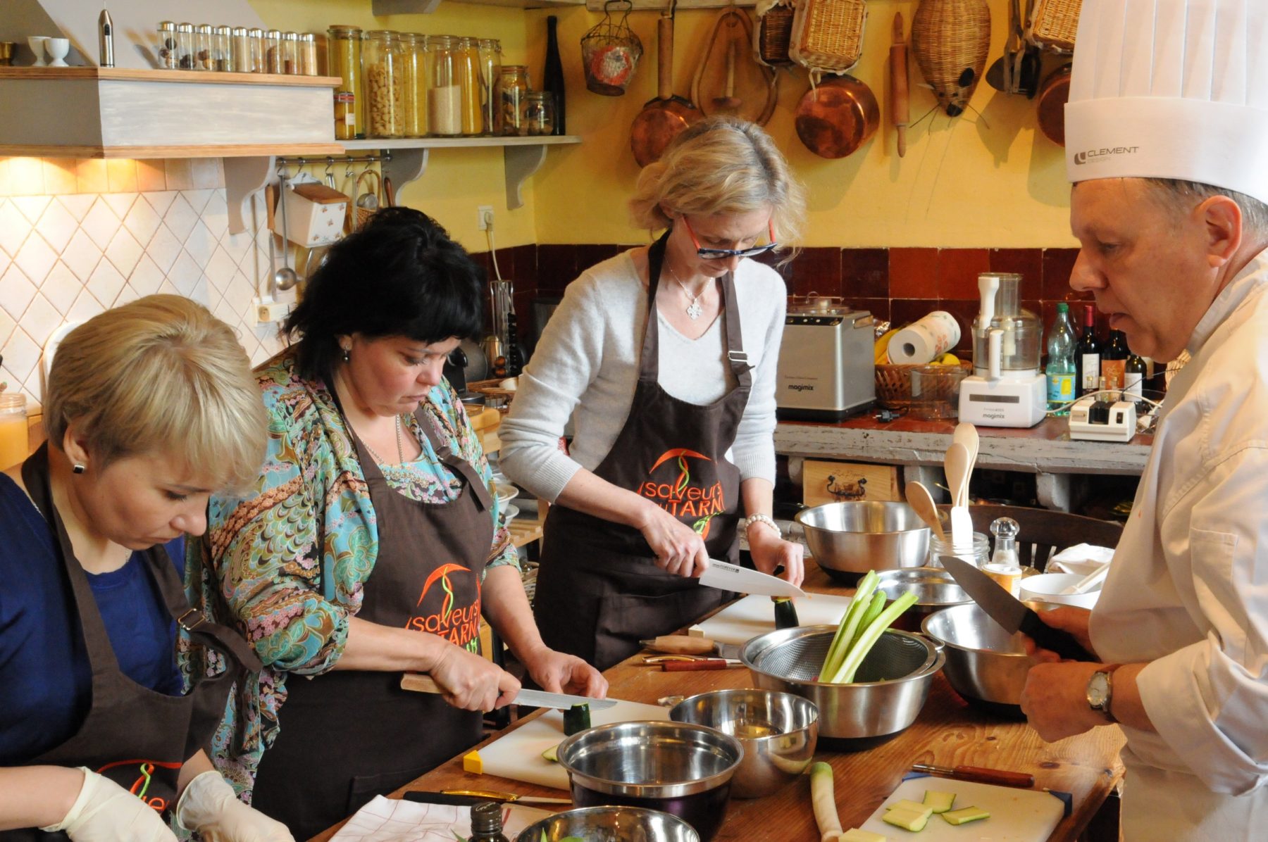 Cours de cuisine avec un chef - Maisons d’Hôtes de Charme du Sud-Ouest